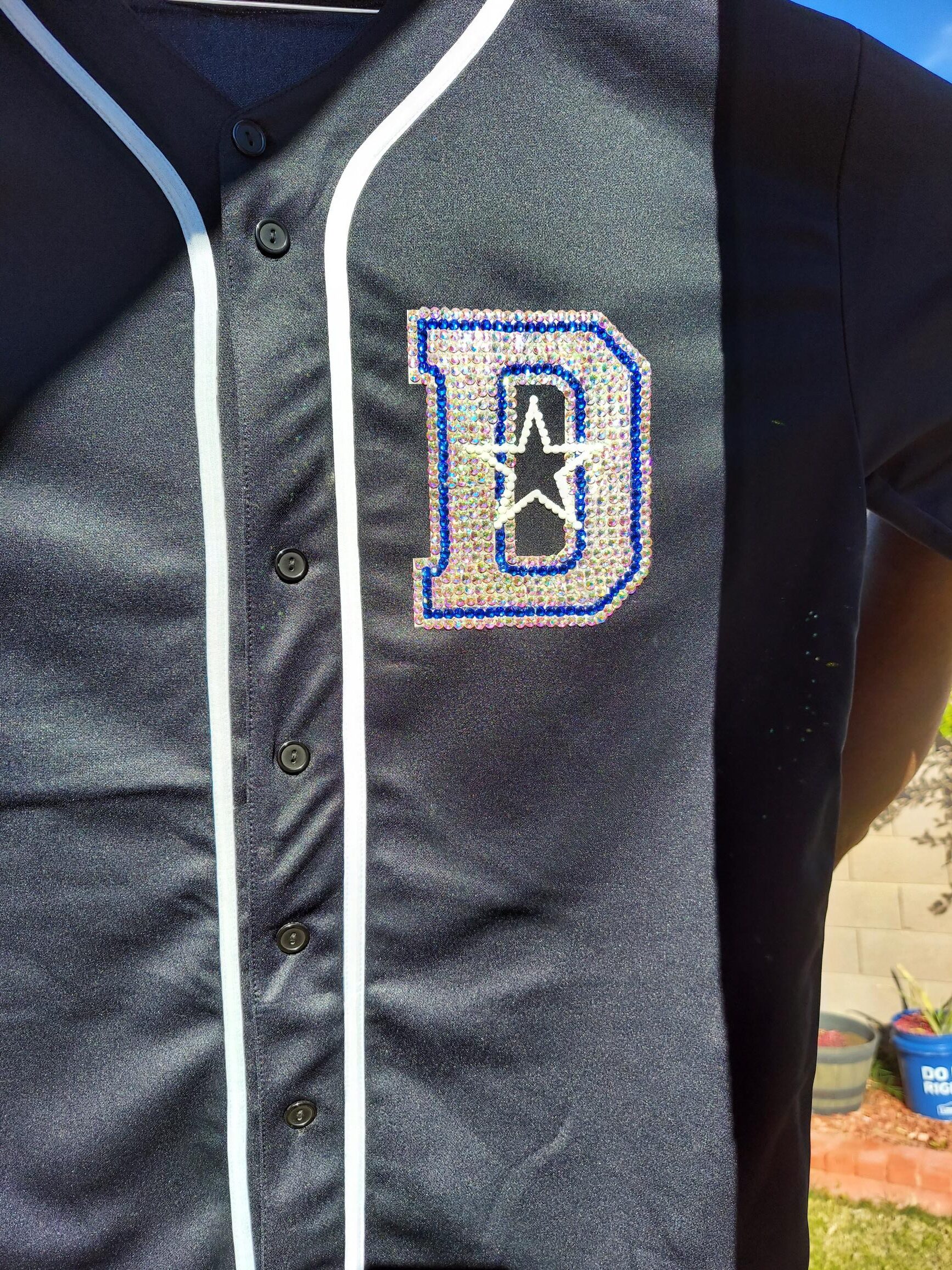 Blinged Out We Dem Boys Cowboys Jersey