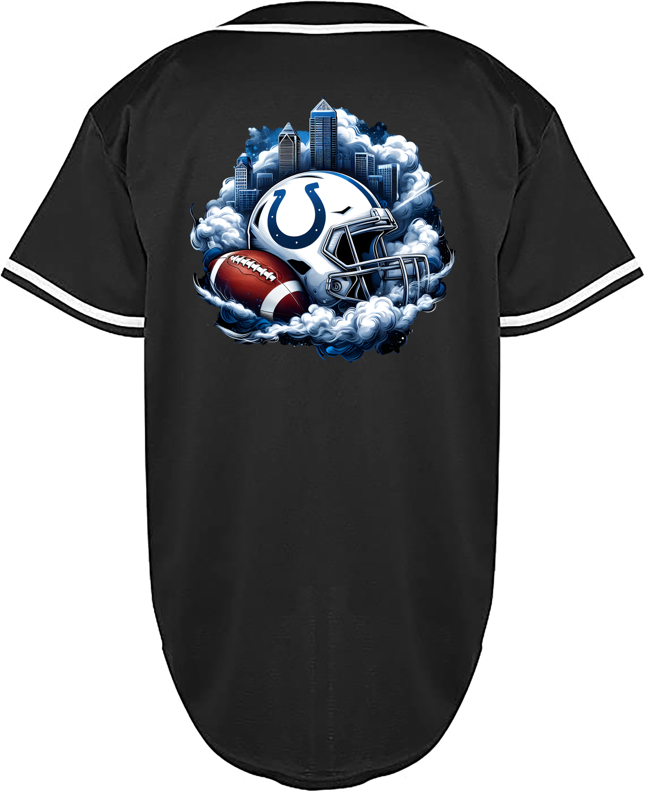 Custom Colts Helmet Jersey
