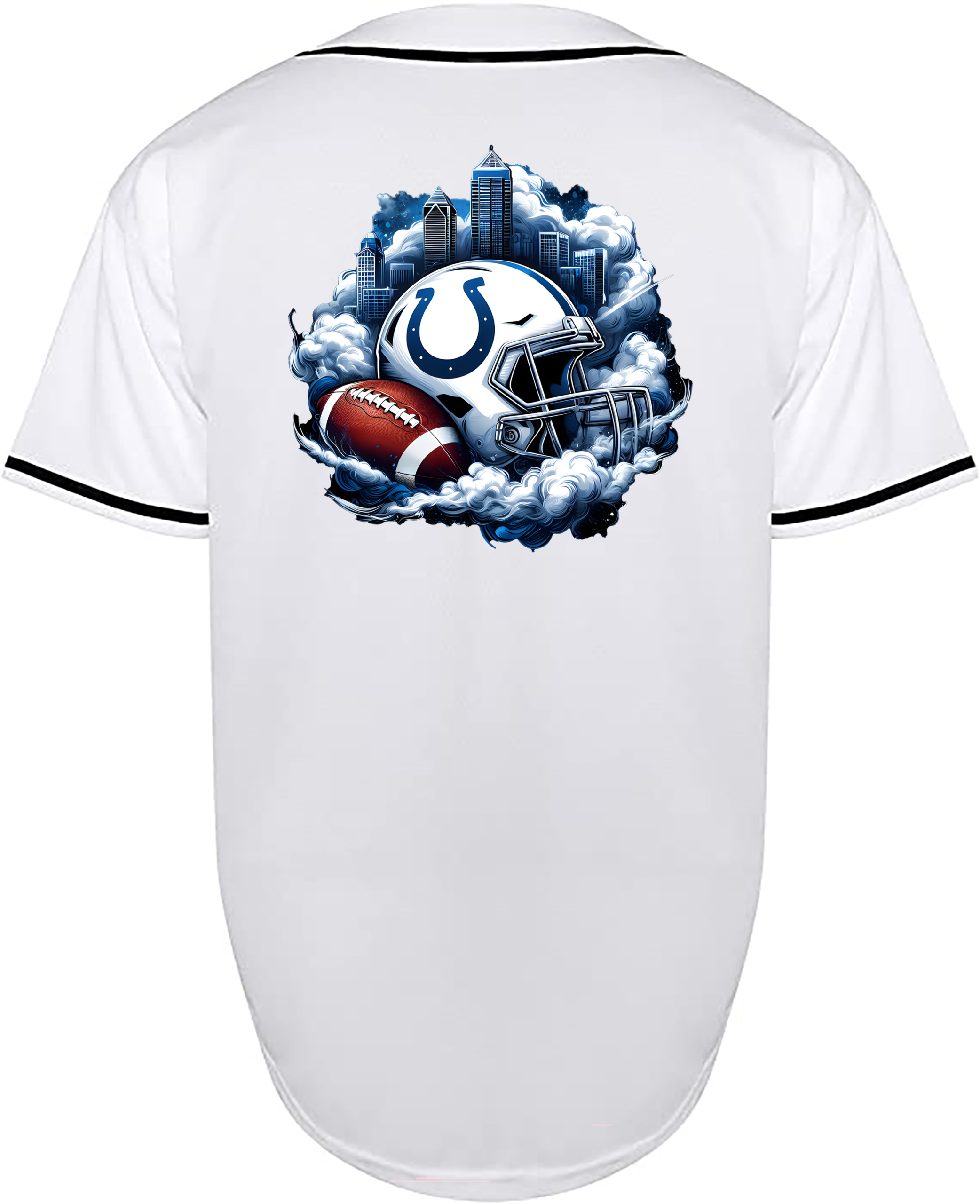 Custom Colts Helmet Jersey