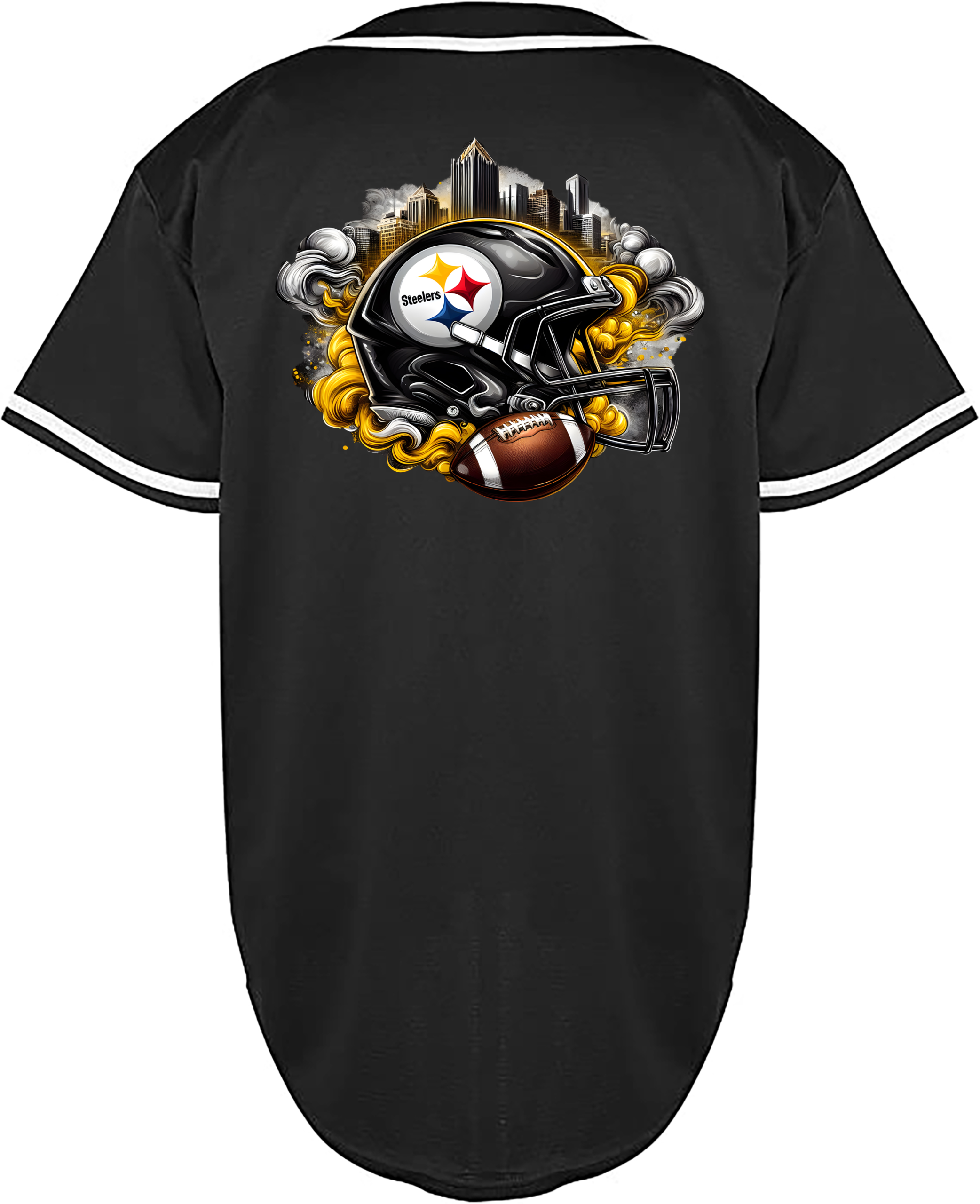 Custom Steelers Helmet Jersey